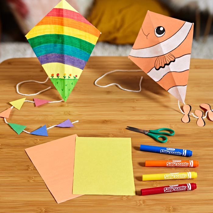 Construction Paper Kite | Crafts | Crayola.com